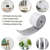 3 Packs Felt Furniture Pads, Heavy Duty Felt Strip Roll with Adhesive ...