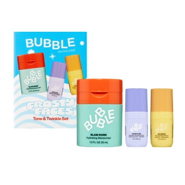 Bubble Skincare Hydrating Routine Bundle for Sensitive Skin, Unisex ...
