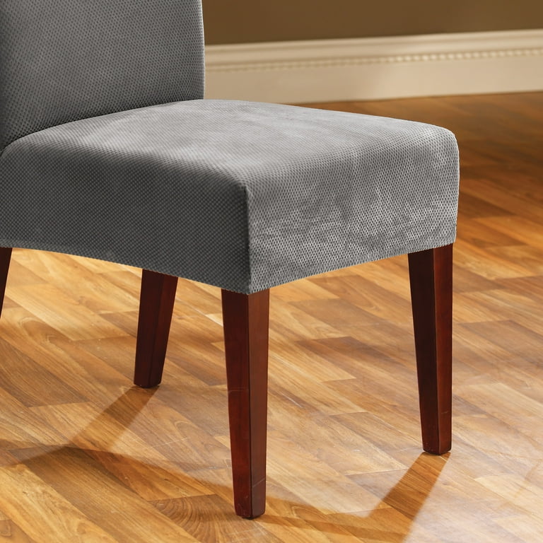 Sure Fit Stretch Pique Short Dining Room Chair Slipcover
