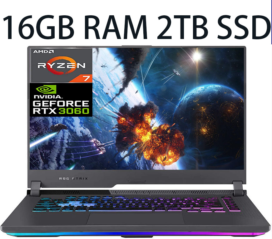 ASUS ROG Strix G15 G513 15 Gaming Laptop, AMD Ryzen 7 4800H 8-Core ...