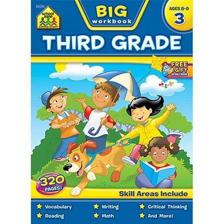 BIG Third Grade Workbook - Walmart.com