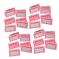 100Pcs Valentine's Day Heart Scratch Cards with Messages for Surprises ...