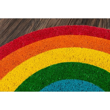 Rainbow Mat, MULTI - Walmart.com - Walmart.com