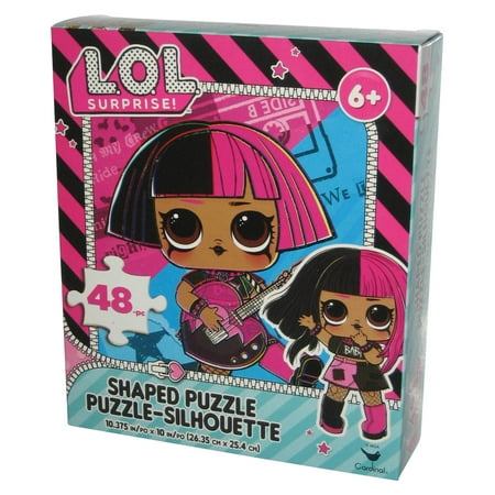 LOL Surprise 48pc Spin Master Cardinal (2021) Shaped Silhouette Puzzle ...