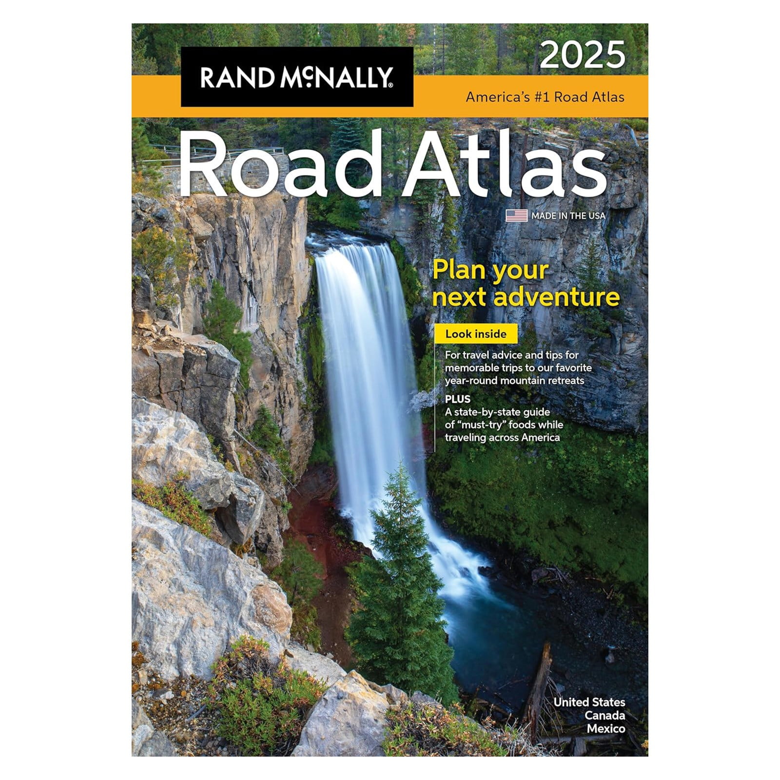 Bbook gift ideas Mcnally 2025 Road Map Updated 2025 Edition Contains Of ...