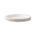 Beforeyayn Round Wooden Bead Tray Decorative, Wooden Serving Tray For ...