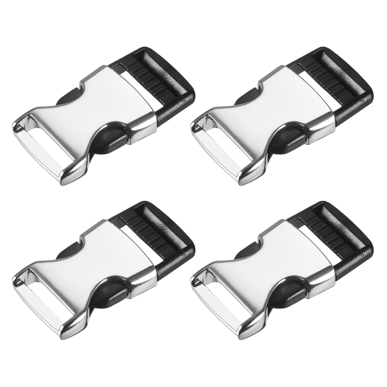 Uxcell 2.1" Metal Side Release Buckles No Sewing Clips Snaps for ...