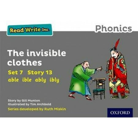 Read Write Inc. Phonics: Grey Set 7 Storybook 13 The Invisible Clothes ...