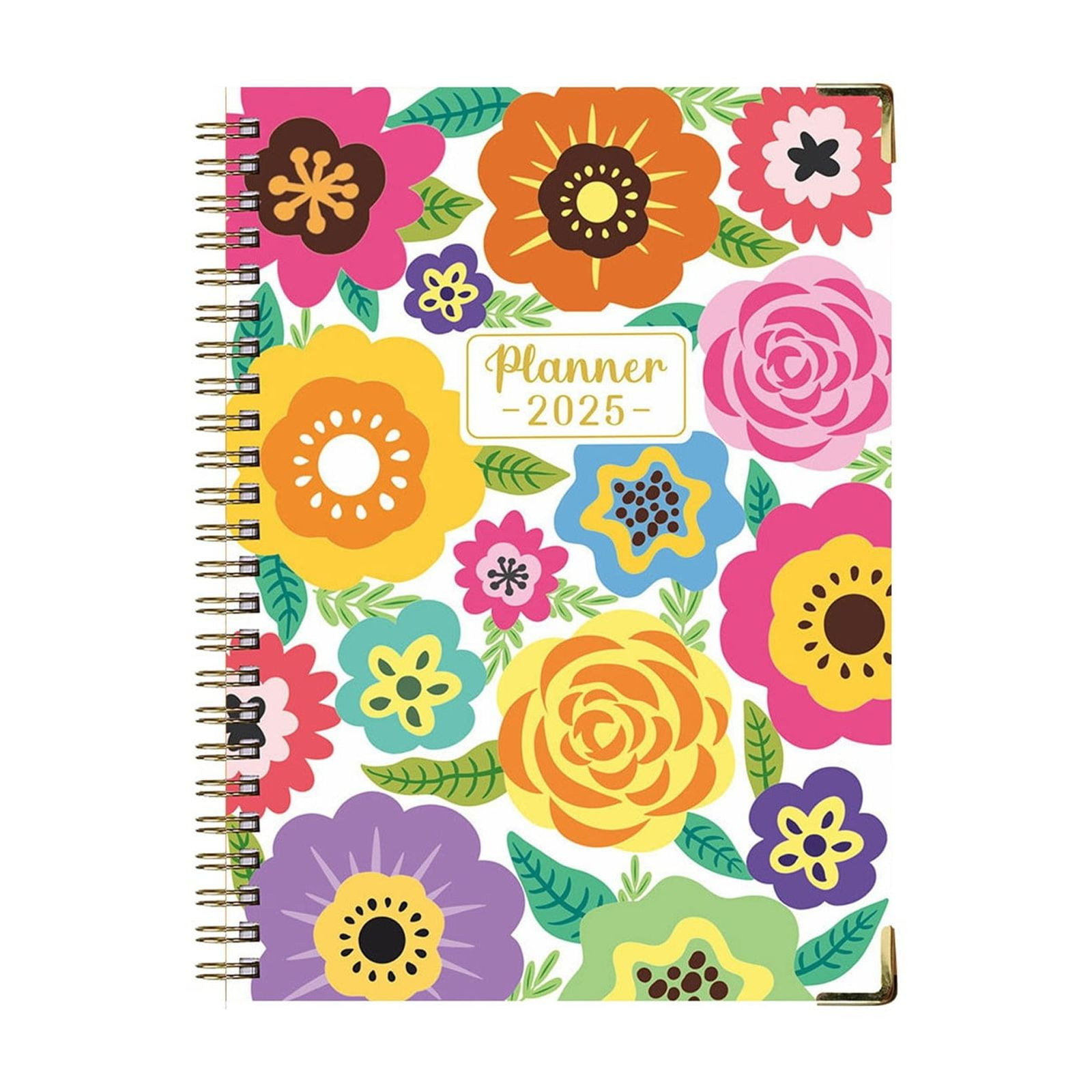 YINGQING 2025 Plan Notebook 2025 From January To December Notepad Schedule For Students Teachers ...