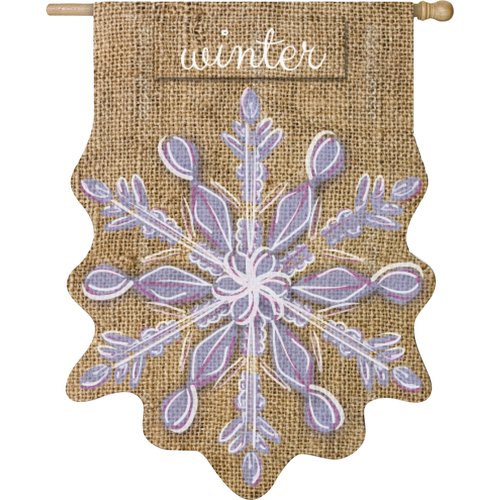 Evergreen Flag & Garden Snowflake Vertical Flag - Walmart.com