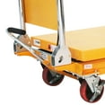 APOLLOLIFT 29" Raised Single Scissor Lift Table 330lb Manual Lifting ...