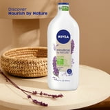 NIVEA Nourish by Nature Lavender Enriched Calming Body Lotion, 48Hr ...