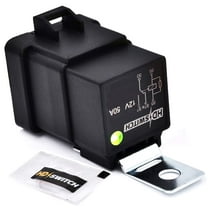 Upgraded HD Switch Waterproof Relay w/LED Diagnostic Indicator, 12V 40A ...