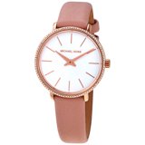 Michael Kors Pyper Leather Strap Women's Watch - Walmart.com