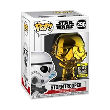 Funko POP! Gold Metallic Yoda - Exclusive Star Wars Collectible at ...