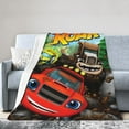 Blanket Blaze And The Monster Machines Flannel Blanket Funny Ultra-Soft ...
