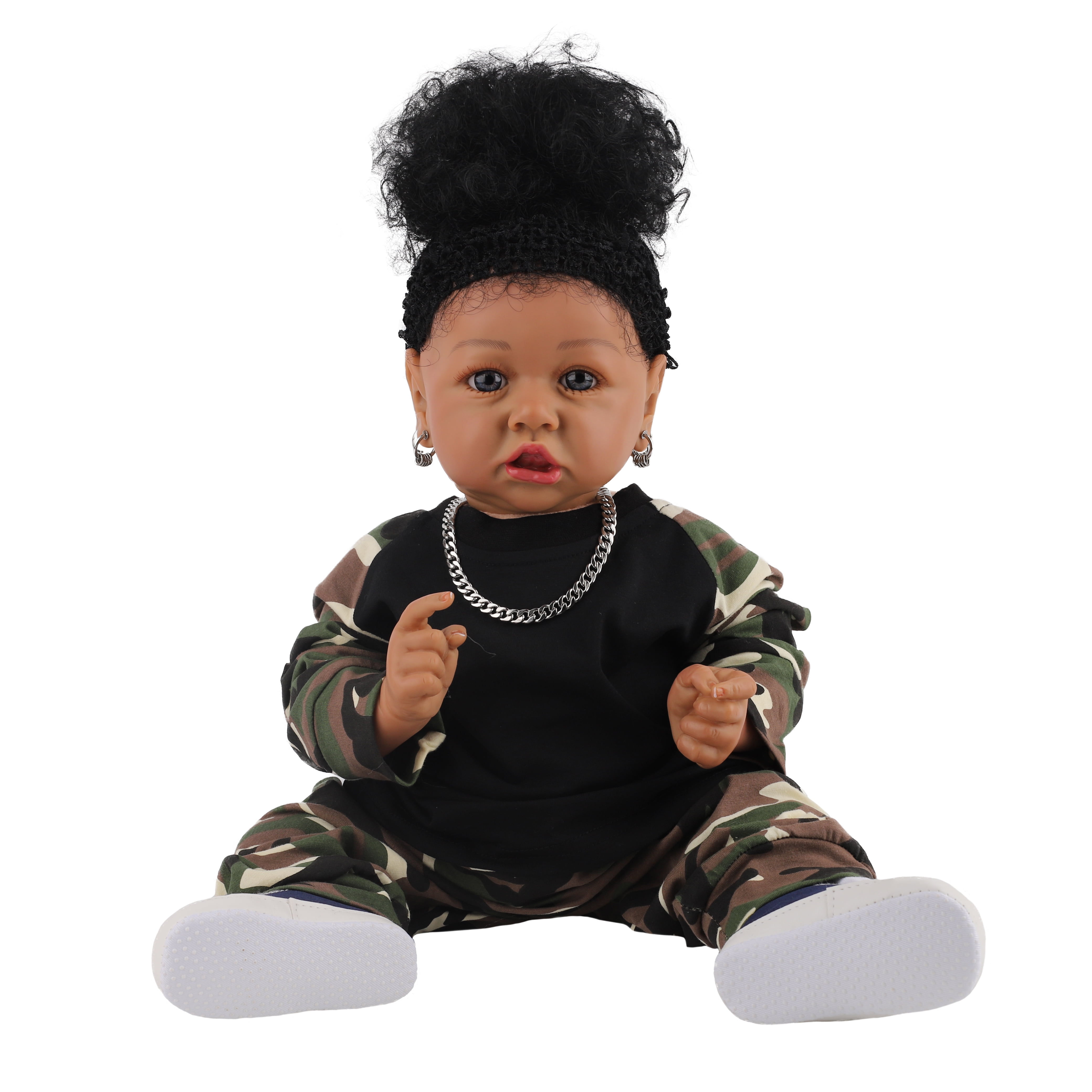 Takanini Reborn Silicone Baby Lifelike Adjustable Soft Body Doll ...
