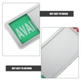 Sign Sliding Door Meeting Room Slider Privacy Indicator Available ...