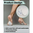 MoHern 20 Pcs Metatarsal Pads for Pain Relief, Ball of Foot Cushions ...