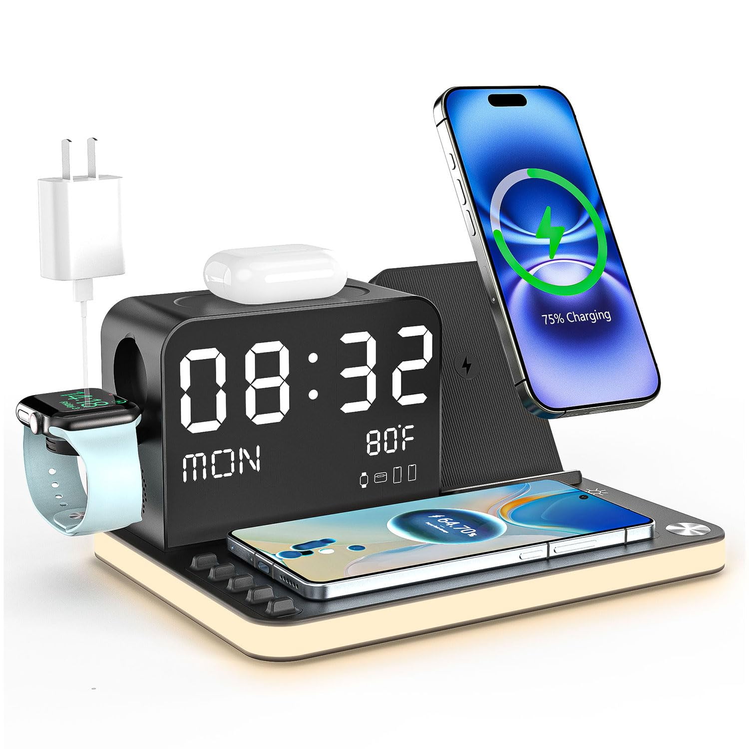 Click here for Wireless Charging Station Acer 7-In-1 W/ Night Lig... prices