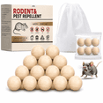36-Pack Rodent RepellentBalls, Indoor and Outdoor Mouse Protection ...