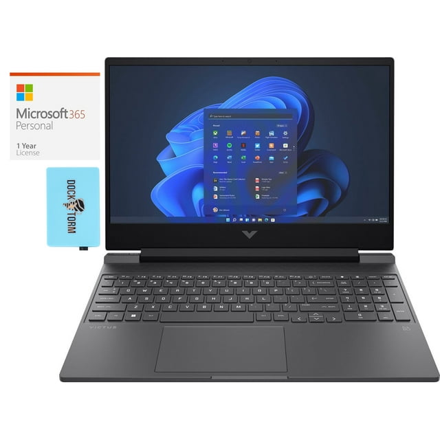 HP Victus 15-fb Gaming Laptop (AMD Ryzen 5 7535HS 6-Core, 15.6in 144 Hz ...