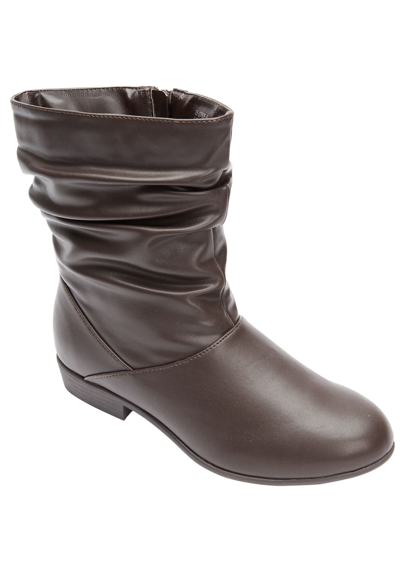 Comfortview Women's Wide Width Madison Bootie Boot - Walmart.com