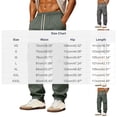 Blmnix Cargo Men's Pants Baggy Fishing Pants Sweatpants with Pockets ...