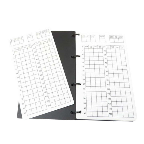 Diving Notebook, Waterproof Underwater Writing Tablet Dive Writing ...