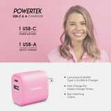Liquipel Powertek Wall Charger 20/18W - Pink - Walmart.com