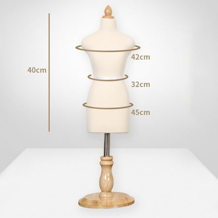 savreitly Mini Form Mannequin Tailor Mannequin Stand for Display Mini ...