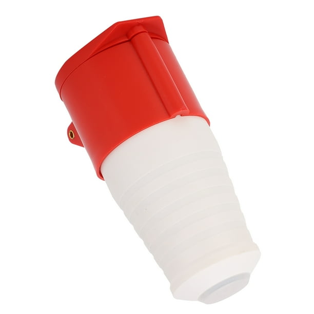 3-Phase Industrial Power Connector, IP44 Waterproof Electrical ...