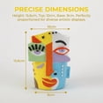 Abstract Face Planter Resin Sculpture Head Bust for Succulents Indoor ...