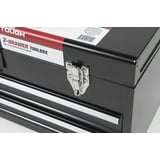 HyperTough Black 20 in. 2-Drawer Metal Tool Box - Walmart.com
