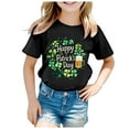 ChaoLingNeng Toddler Girl St Patricks Day Shirt Rainbow Printed Pattern ...