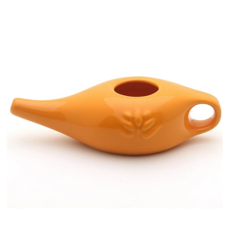 250ml Ceramic Neti Pot Nose Washing Comfortable Spout Pot for Nasal ...