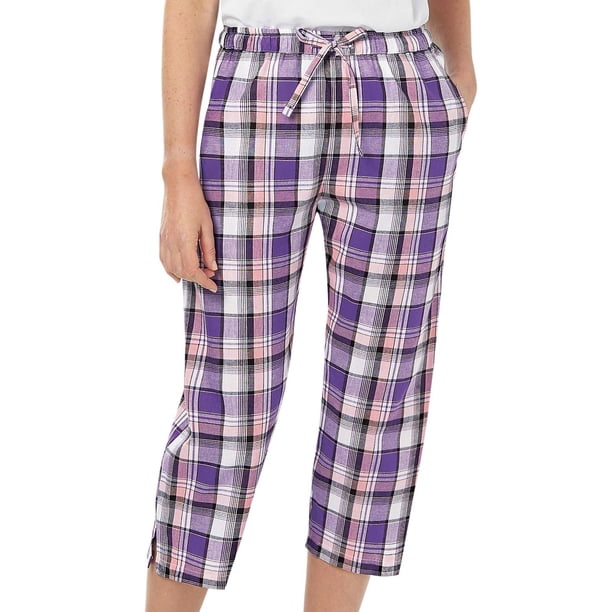 Plaid Capri - Walmart.com