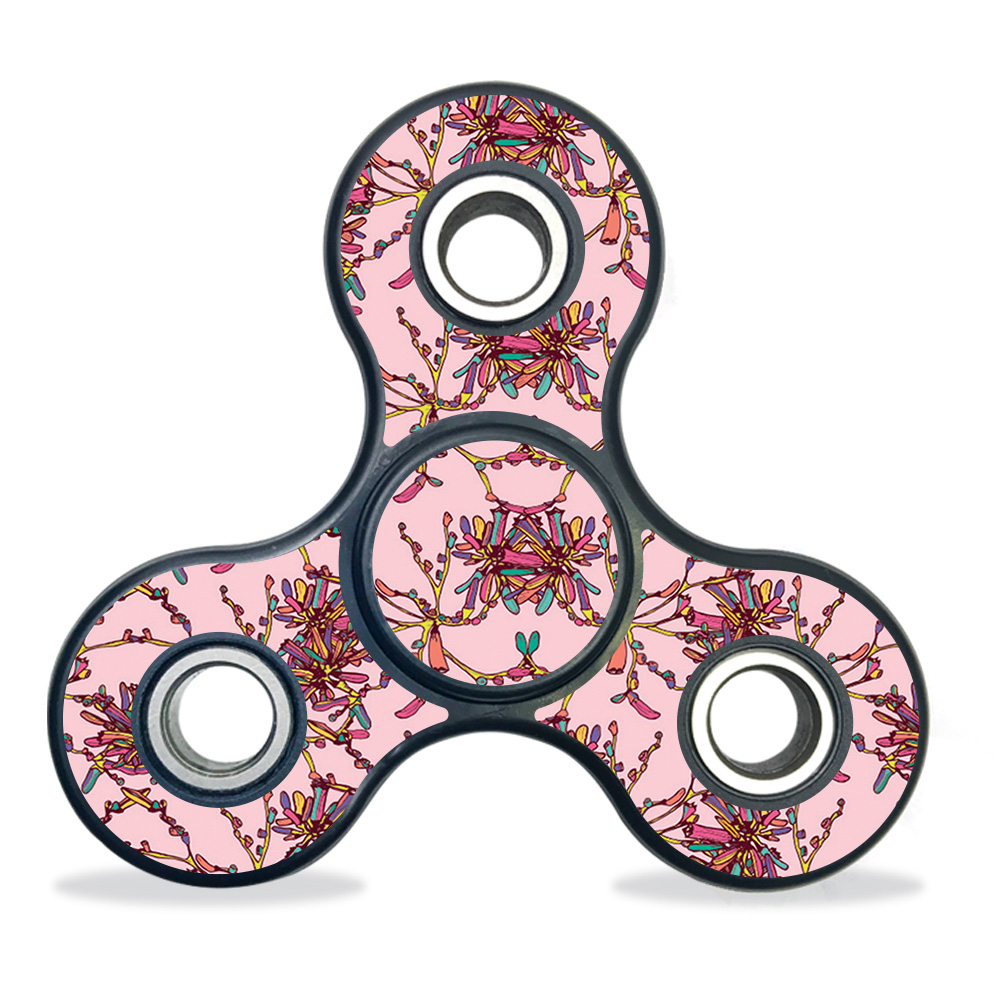 Skin Decal Wrap Compatible With Fidget Spinner Hand Tri Fydget toy ...