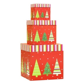 Snowman Nesting Gift Boxes