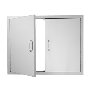 VEVORbrand BBQ Access Door 36W x 21H inch, Double BBQ Door 304 ...