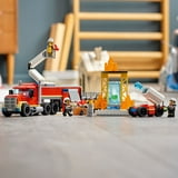 LEGO City Fire Command Unit 60282; Firefighter Toy Building Set with ...