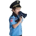 Dress-Up-America Police Officer Toy Megaphone for Kids, Blue Policeman ...
