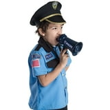 Dress-Up-America Police Officer Toy Megaphone for Kids, Blue Policeman ...