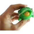 4 Fun Cute Pop-Out Turtle Fidget Keychain Toy - Squeeze to Pop Head out ...