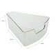 Kitchen Details 2 Pack Triangular Lazy Susan Organizer Bins in Clear ...