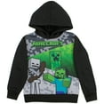Minecraft Boys 2 Piece Fleece Pants Sets, Pullover Hoodie and Jogger ...