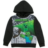 Minecraft Boys 2 Piece Fleece Pants Sets, Pullover Hoodie and Jogger ...