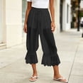 Women Lace Long Bloomers Pettipants Slip Under Dress Pantaloons Cute ...