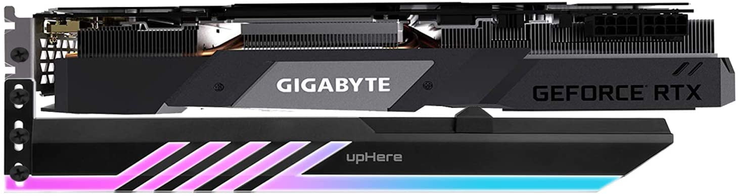 upHere Rainbow LED Graphics Card GPU Brace Support Video Card Sag ...