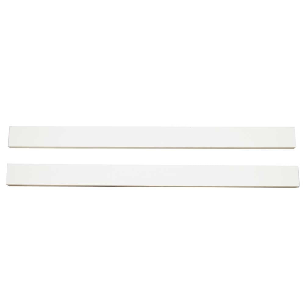 Parker Boat Door Filler Block 255221-20 | 28 x 2 Inch White (Pair ...